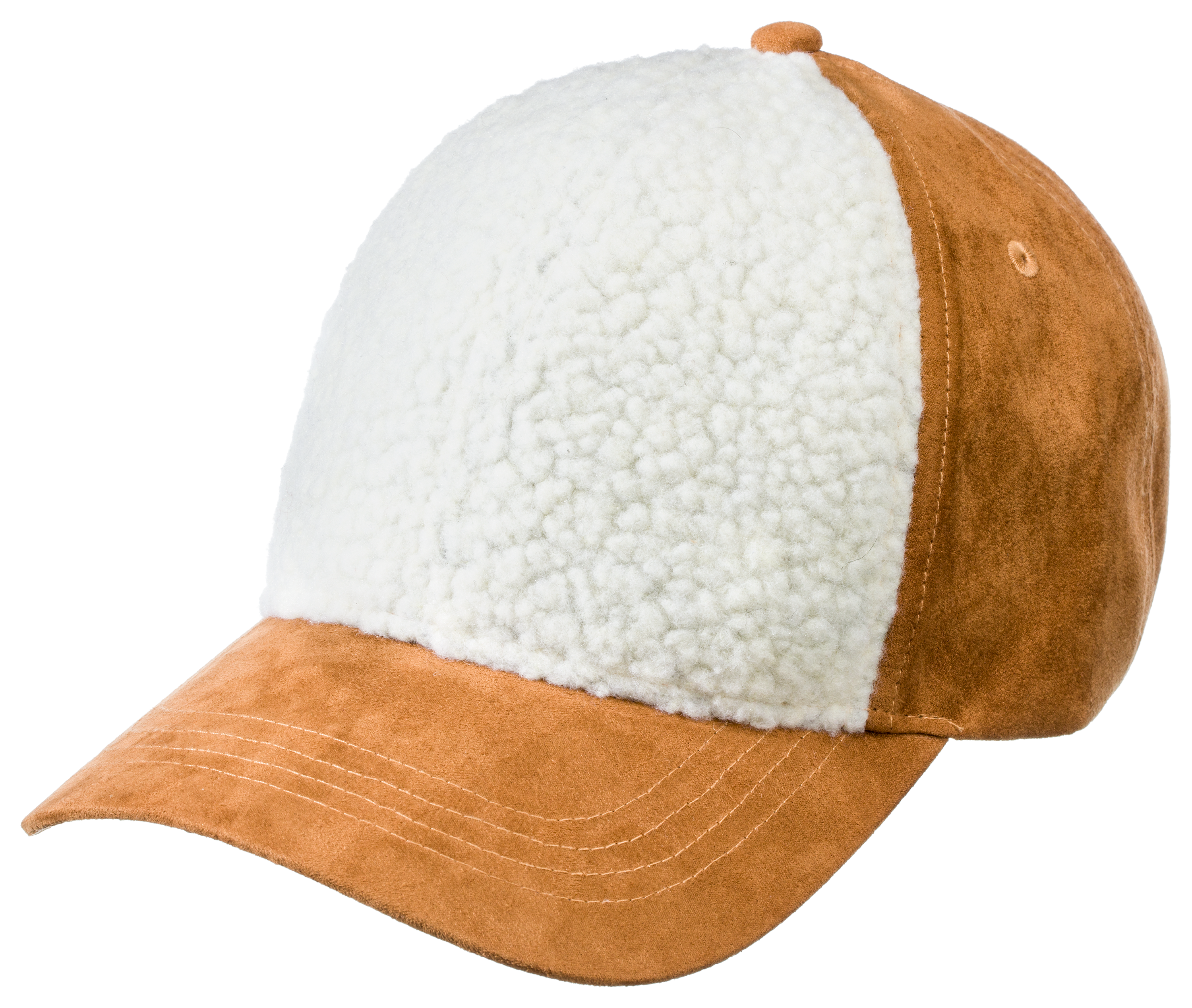 Quagga Sherpa and Suede Ball Cap | Bass Pro Shops